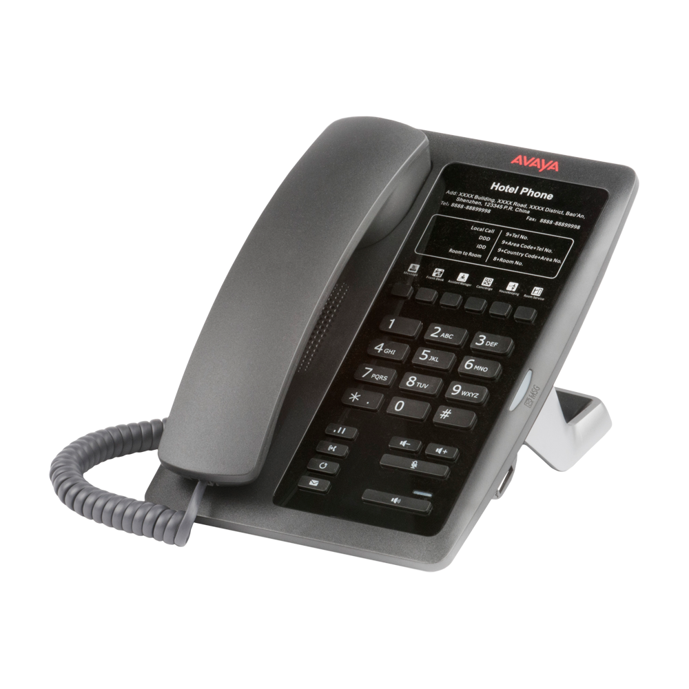 Avaya Hospitality Phones H239 Smart Desktop & Wall-Mount Devices For ...