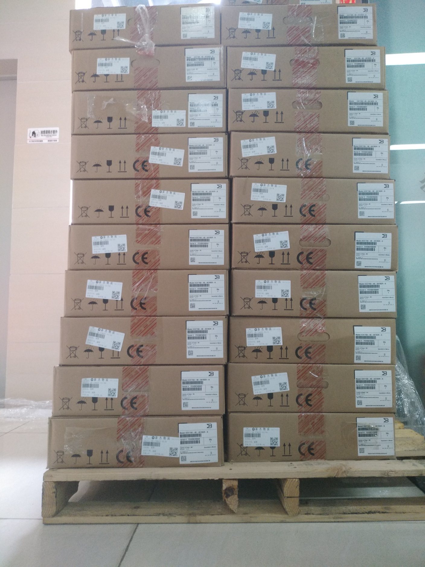 Ruckus ICX 7250 24-Port PoE+ Switch with 2x10 GBE Uplinks ICX7250-24P ...